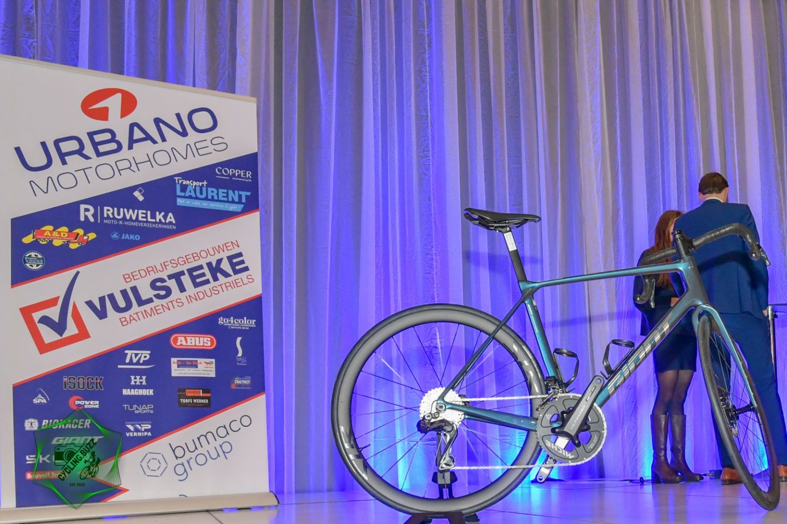 Voorstelling Urbano Vulsteke Bumaco Cycling Team op Velofollies.